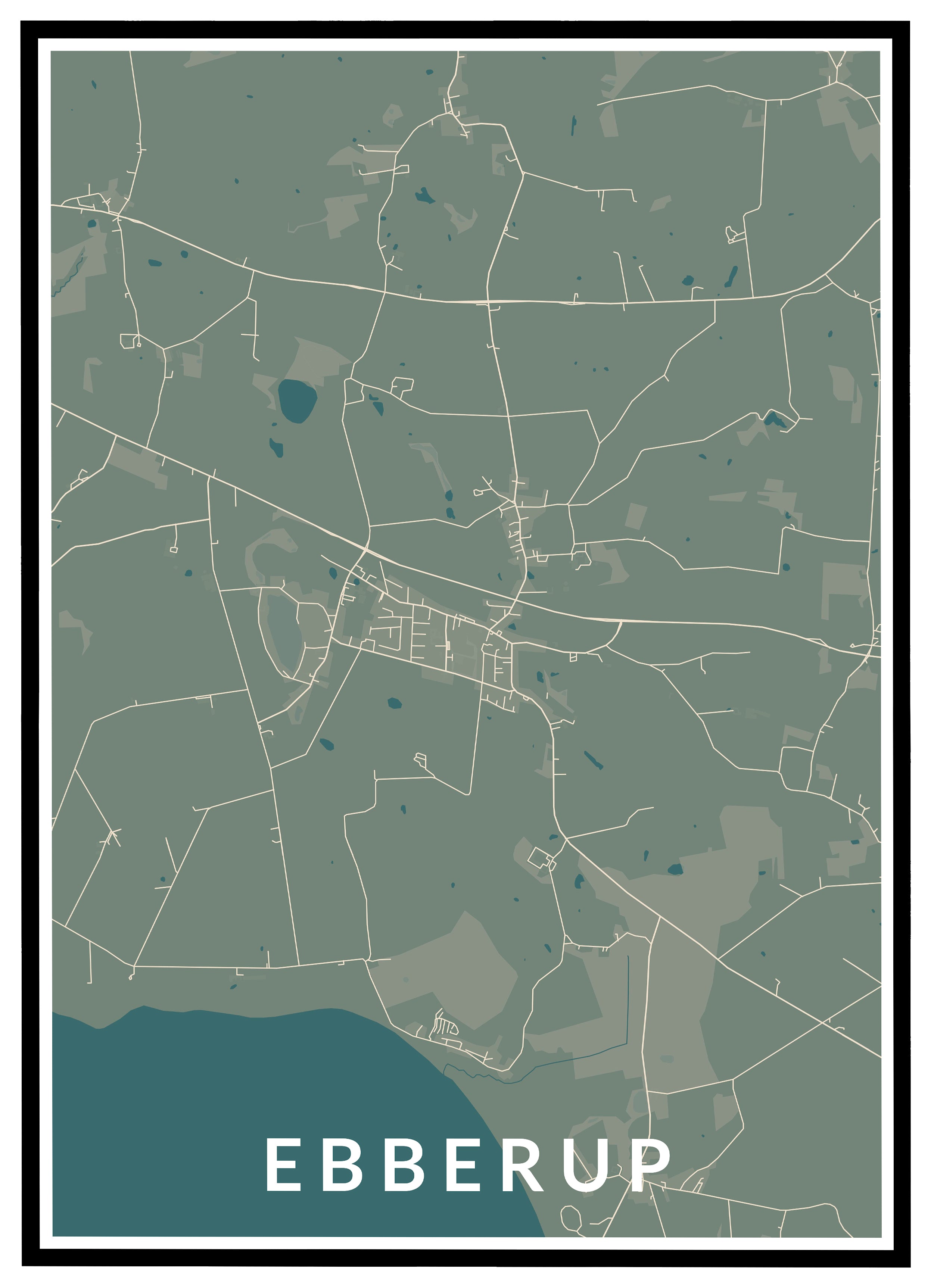 Ebberup - Plakat - Bareplakater.dk – bareplakater